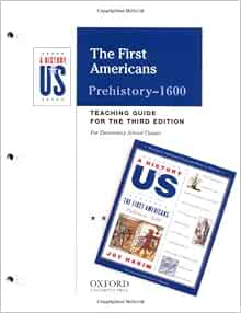Amazon.com: The First Americans: Elementary Grades Teaching Guide A ...