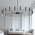𝗠𝗢𝗗 𝗟𝗜𝗚𝗛𝗧𝗜𝗡𝗚 Kendall | Modern Candle Chandelier, Sputnik Chandeliers for Dining Room, Above ...