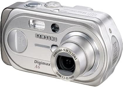Amazon.com : Samsung Digimax A6 6MP Digital Camera with 3x Optical Zoom ...