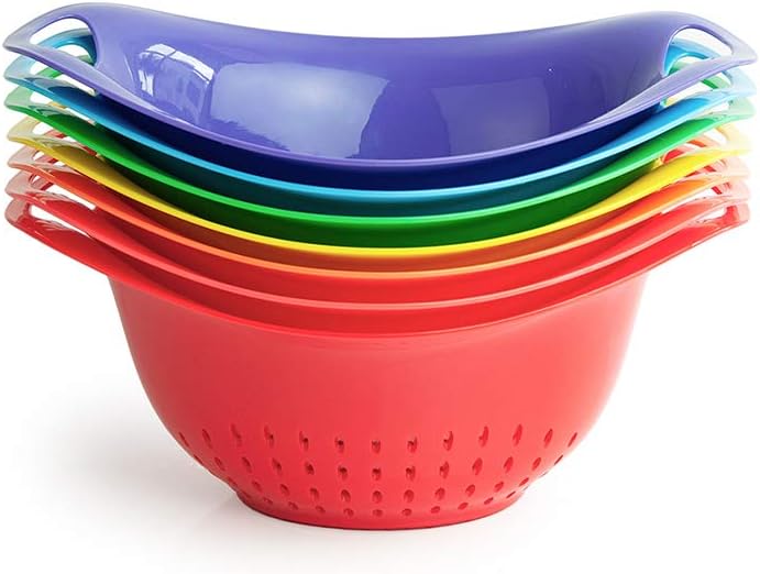 Architec Mini Oval Colander, Red – BigaMart