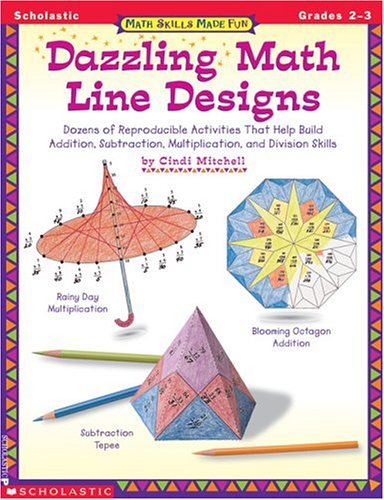 Amazon.com: Math Skills Made Fun: Dazzling Math Line Designs Gr.2-3 ...
