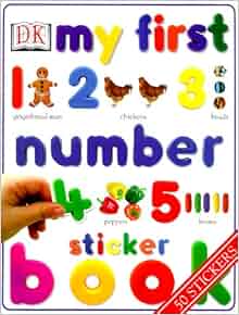 Amazon.com: My First Number Sticker Book (9780789454379): DK: Books