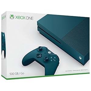 Amazon.com: Microsoft Xbox One S 500GB Console - Special Blue Edition ...