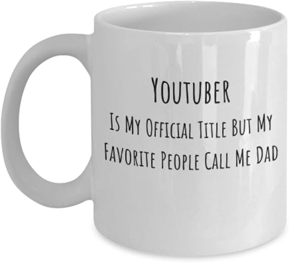 Amazon Funny Youtuber Mugs Youtuber Gifts Kitchen Dining