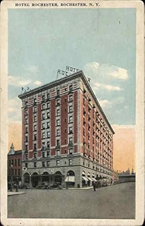 View of Rochester Hotel Rochester, New York NY Original Vintage ...
