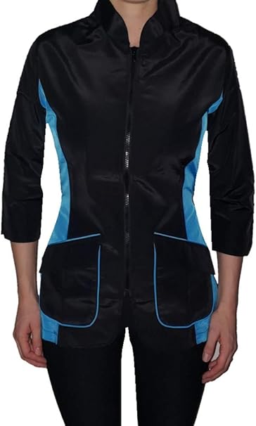 Professional Pet Grooming Jacket with Pockets, Water Resistant Smock ...