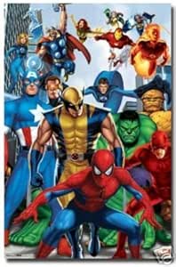 Amazon.com: Marvel Heroes Poster Amazing Collage Rare Hot New: Prints ...
