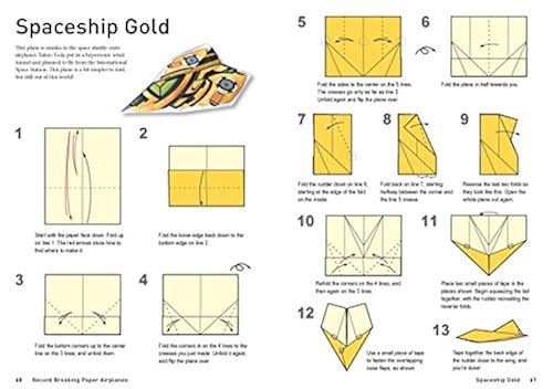 Fast Paper Airplane Designs Record Breaking Paper Airplanes Kit: Make