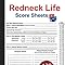 Redneck Life Score Sheet: 120 Large Redneck Life Score Pads - Redneck ...