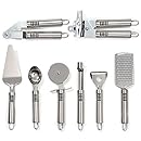 Amazon.com: HULLR 8-Piece Stainless Steel Kitchen Gadget Tools Set ...