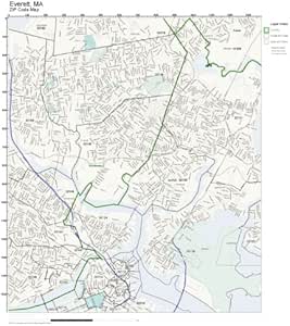 Everett Ma Zip Code Map - Map