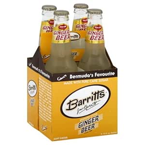 Amazon.com : Barritts Soft Drink, Ginger Beer, Bermuda Stone , 48 Fl ...
