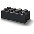 Amazon.com: Room Copenhagen Black Lego Storage Box Brick 8 : Room ...