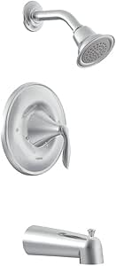 Moen T2133-2570 Eva Posi-Temp Tub Shower Trim Kit with Valve, Chrome ...