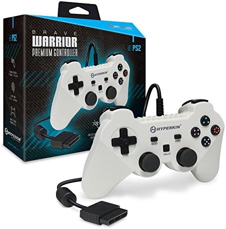 Hyperkin “Brave Warrior" Premium Controller for PS2 (White) | Pricepulse