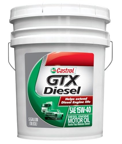 Castrol 0845 GTX Diesel 15W-40 Motor Oil - 5 Gallon in Saudi Arabia | Whizz