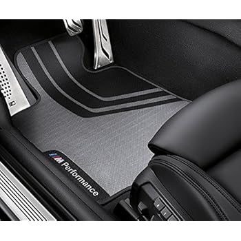 Amazon.com: BMW M Performance Floor Mats Front and Rear F30 3 Series ...