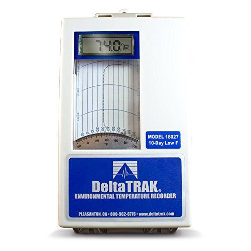 DeltaTrak 18029 Digital LCD Environmental Temperature Data Chart ...