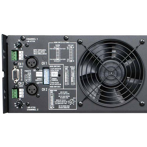 QSC ISA800Ti Power Amplifier 2 Channel 450 Watts per CH 8 Ohms Stereo ...