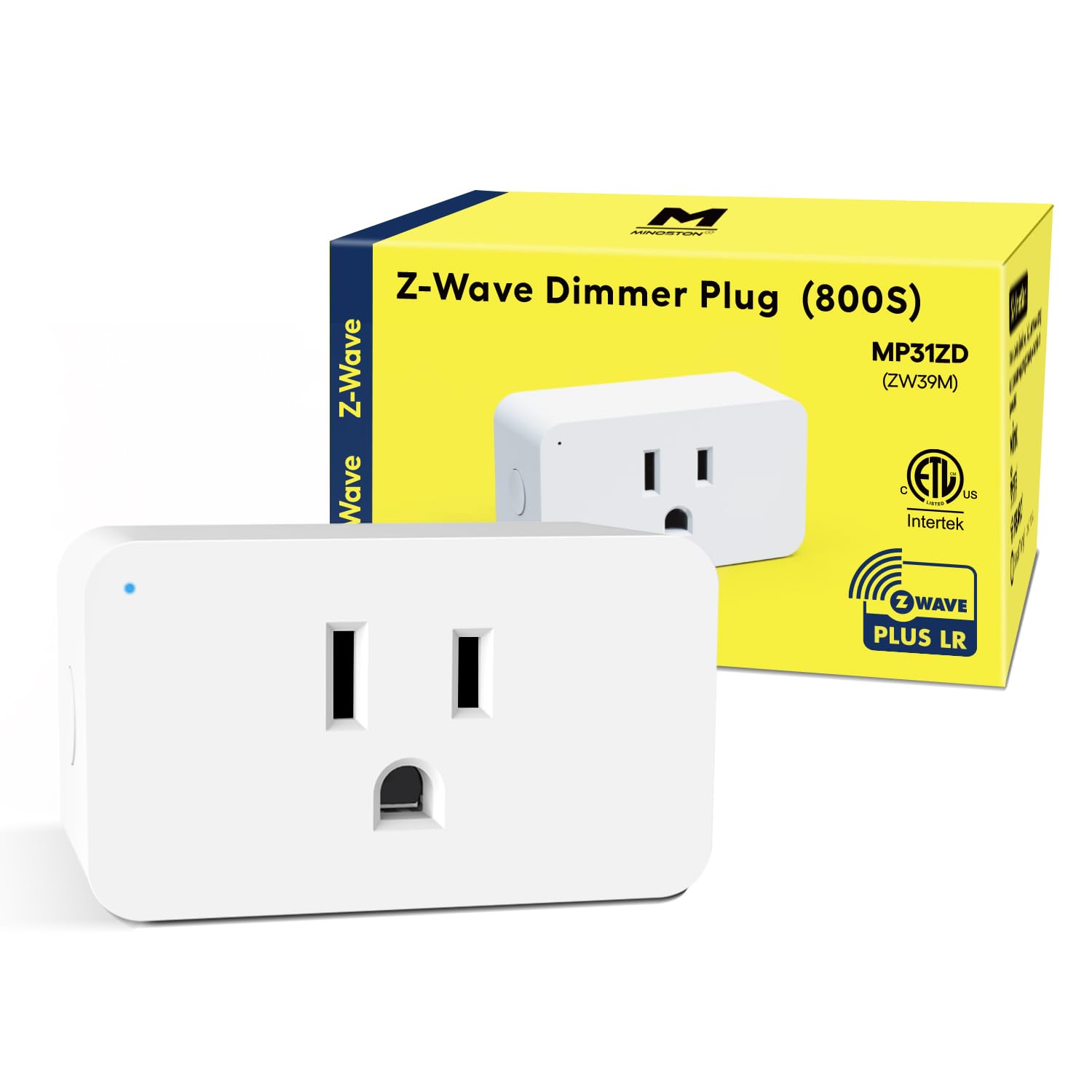 Mua 800 Series Z-Wave Plug Dimmer Smart Plug-in Outlet, Built-in ...