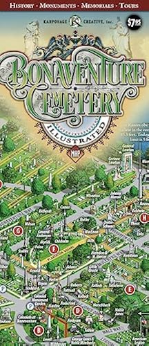 Bonaventure Cemetery Illustrated Map in Oman | Whizz Savannah
