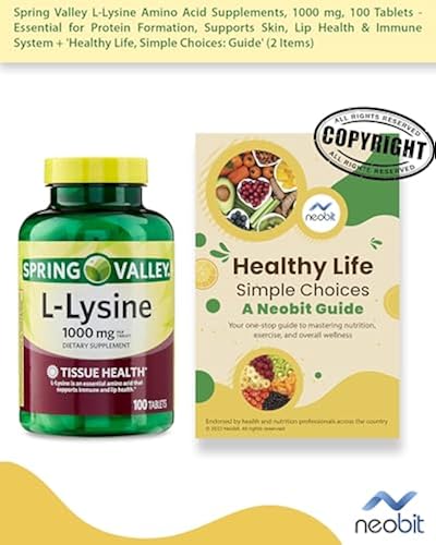 Spring Valley Vitamin Amino Acids Hello Beautiful People , L Lysine Is