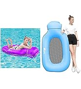 Amazon.com: SEGOAL Pool Floats Inflatable Floating Lounger Chair Water ...
