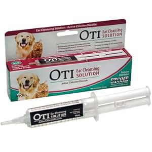 Amazon.com : OTI Ear Cleansing Solution - 14 ml syringe : Pet Ear Care ...
