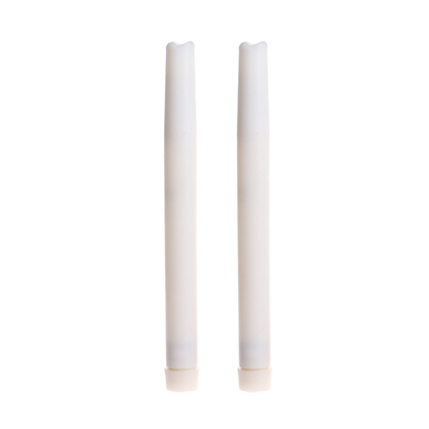 9" Electric Led Taper Candles with Timer, Battery Operated Real Wax ...