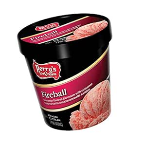 Perry's Ice Cream, Pint, Premium, Fireball - Pack of 8: Amazon.com ...