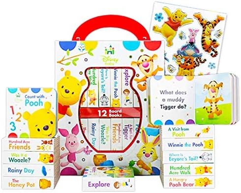 Disney Shop Baby Winnie The Pooh Board Books Set Toddlers Babies Bundle ...