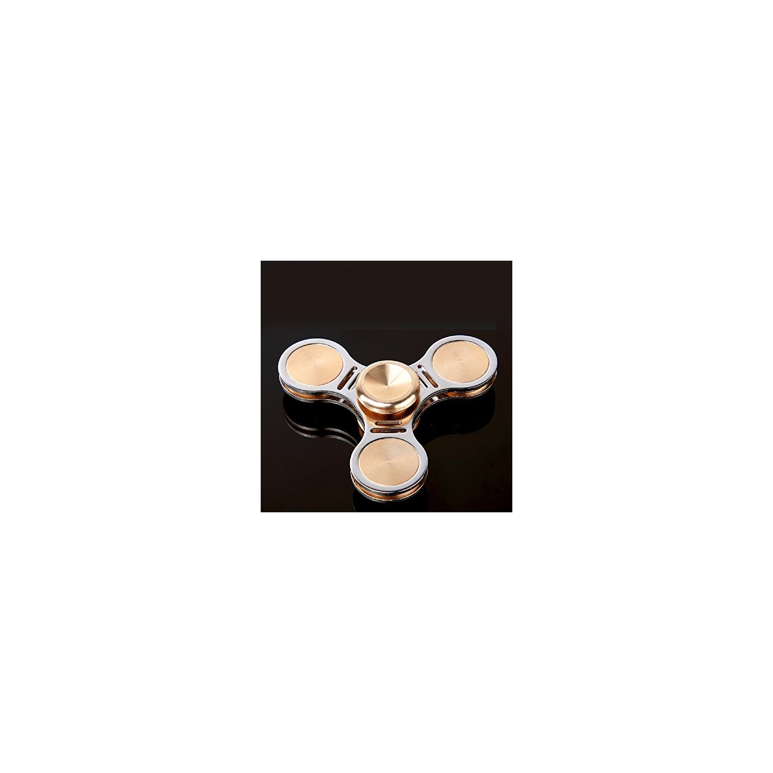 AUKWING Copper Fidget Spinner Toy, EDC Spinner with Hybrid Ceramic ...
