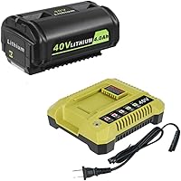 Amazon.com: CELL9102 Replacement 40V Lithium Battery and Charger for ...