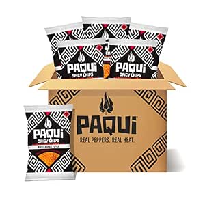 Amazon.com: Paqui Haunted Ghost Pepper Spicy Tortilla Chips, Gluten ...