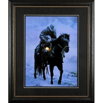 Amazon.com: Winter Save David Stoecklein 30x36 Gallery Quality Framed ...