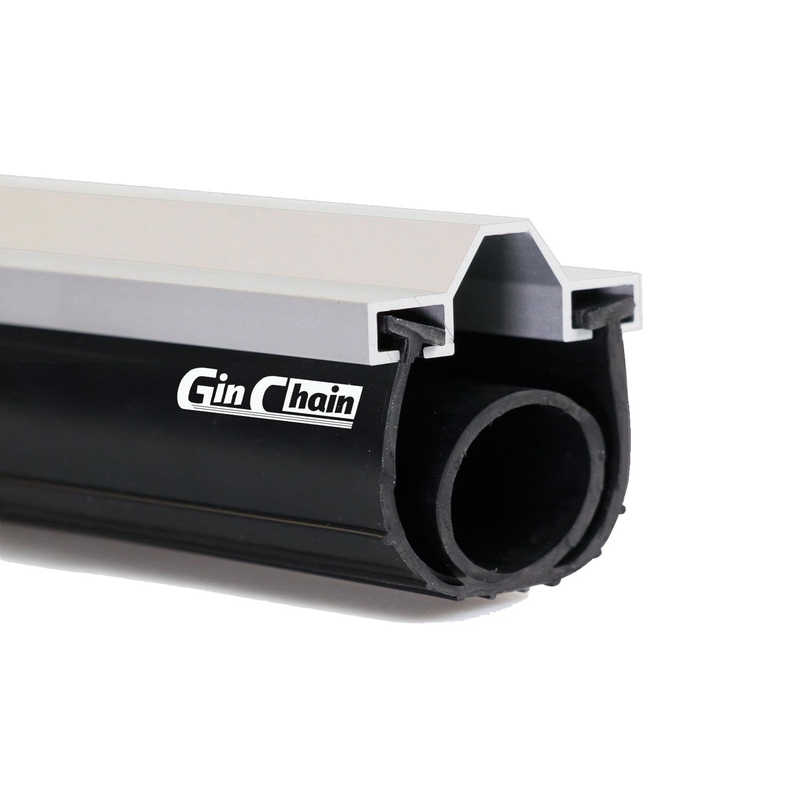 Mua Garage Door Seals, Convex Shape Aluminum Track with U+O Shape ...