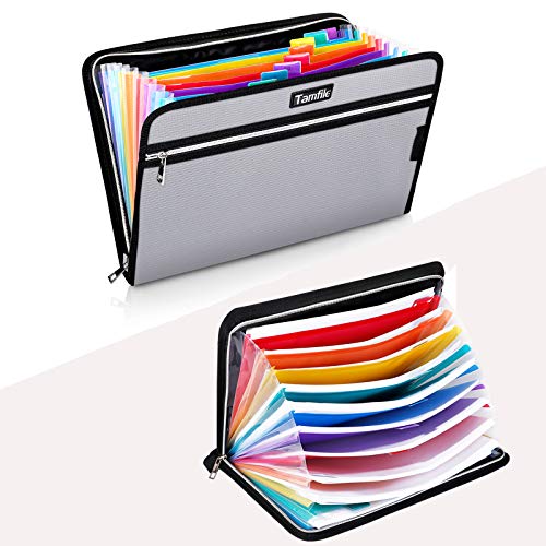 Fireproof Safe Waterproof Accordion File Bag Folder Expanding Filing ...
