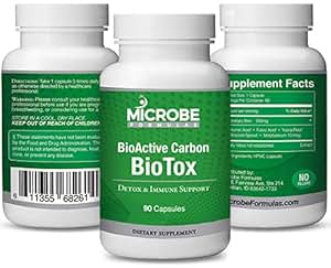 Amazon.com: Microbe Formulas: BioActive Carbon BioTox - Dietary ...