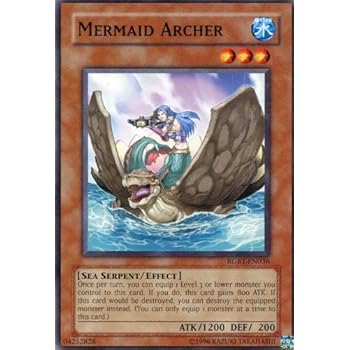 Amazon.com: Yu-Gi-Oh! - Cure Mermaid (LON-041) - Labyrinth of Nightmare ...