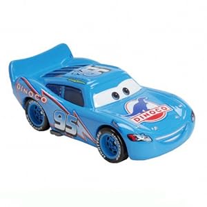 Amazon.com: DINOCO LIGHTNING MCQUEEN #5 w/ Lenticular Eyes Disney ...