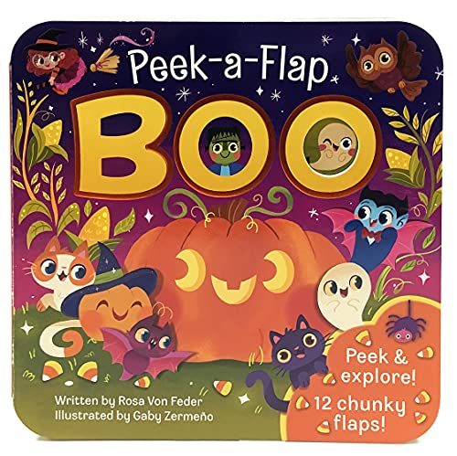 Amazon.com: Boo Halloween Lift-a-Flap Board Book Ages 0-4 (Peek-A-Flap ...