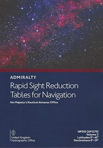 Rapid Sight Reduction Table: v. 2: Latitudes 0-40, Declination 0-29 ...