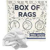 Amazon.com: SupremePlus Recycled White Terry Cloth Rags - High ...