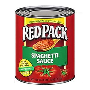 Amazon.com : Red Pack Spaghetti Sauce #10 : Grocery & Gourmet Food