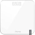 Amazon.com: Digital Step On Bathroom Scale - iHome High Precision Body ...