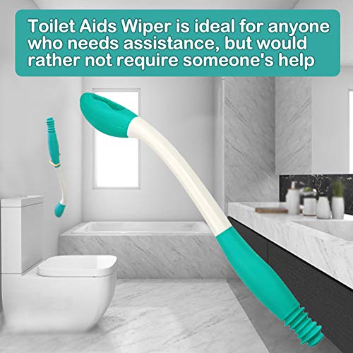 Fanwer Toilet Aids 15" Long Reach Bottom Wiper - Toilet Aid For Seniors ...