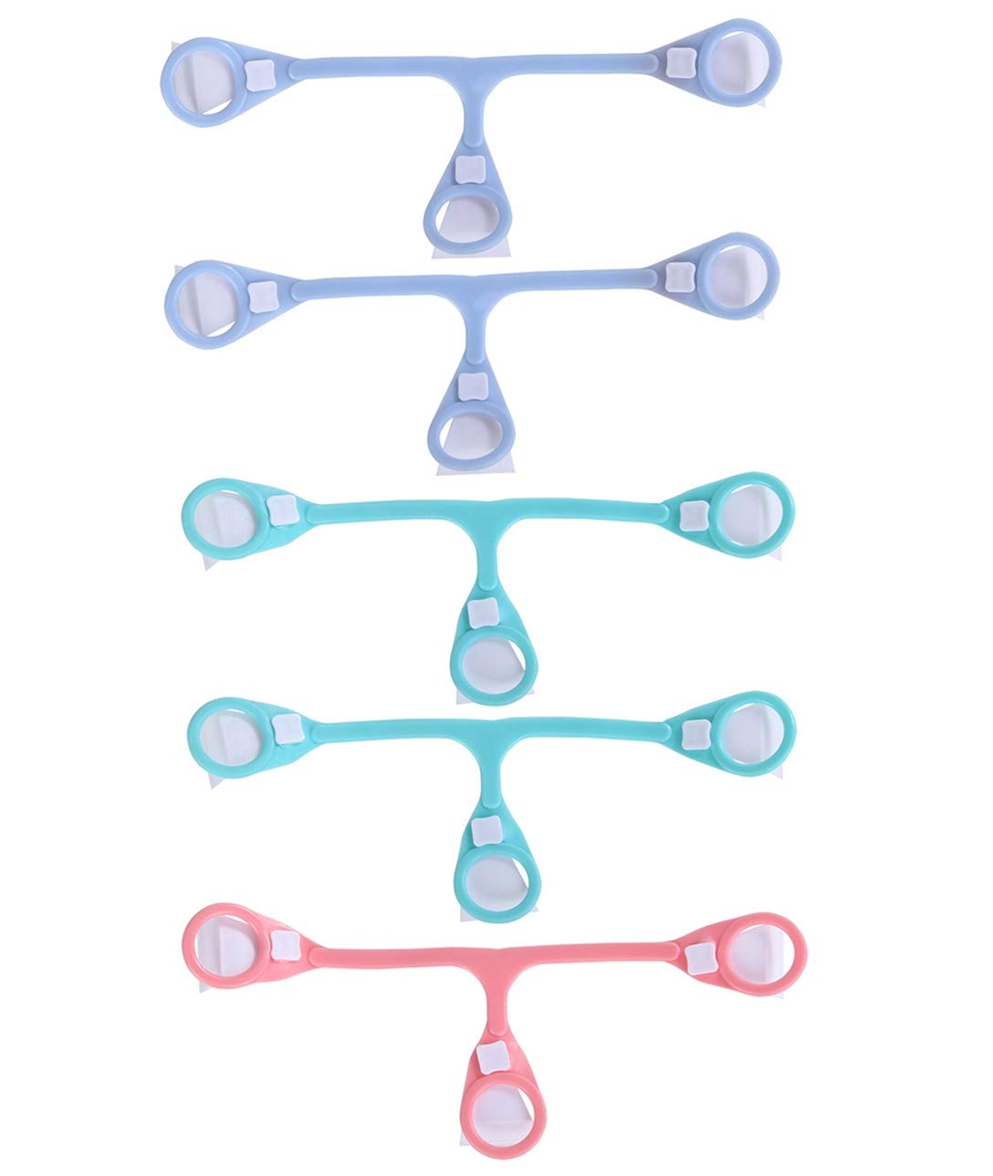 Amazon.com : Hacent 5 Pack Baby Cloth Diaper Fasteners, Blue, Green ...