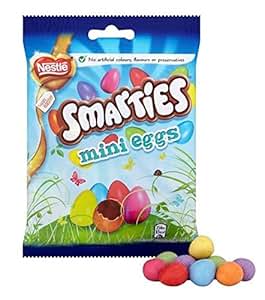 Amazon.com : Nestle Smarties Mini Eggs Bag 100G (Pack Of 3) : Grocery ...