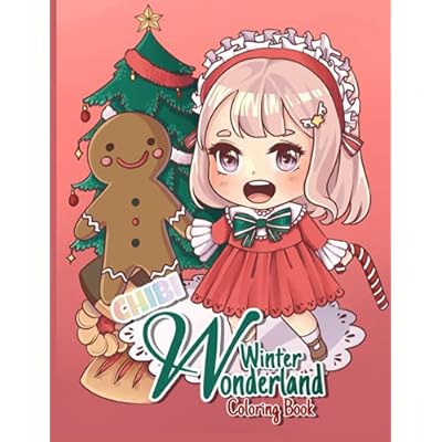 Chibi Winter Wonderland: Kawaii Christmas Coloring Australia | Ubuy