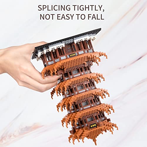 Micro Building Blocks Mini Blocks Yellow Crane Tower Building Sets ...